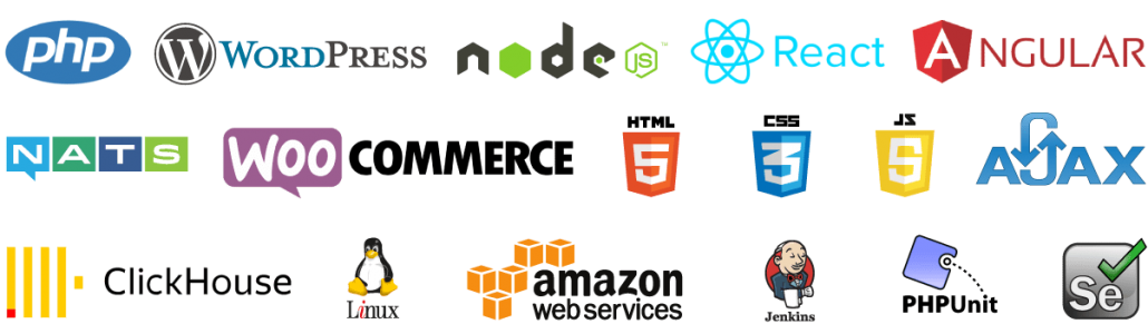 Technology stack Engage IT Belfast